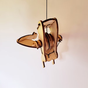 Gorilla Pulley Pet Automata Plans SVG Dxf-laser Cut Mechanical Toy - Etsy