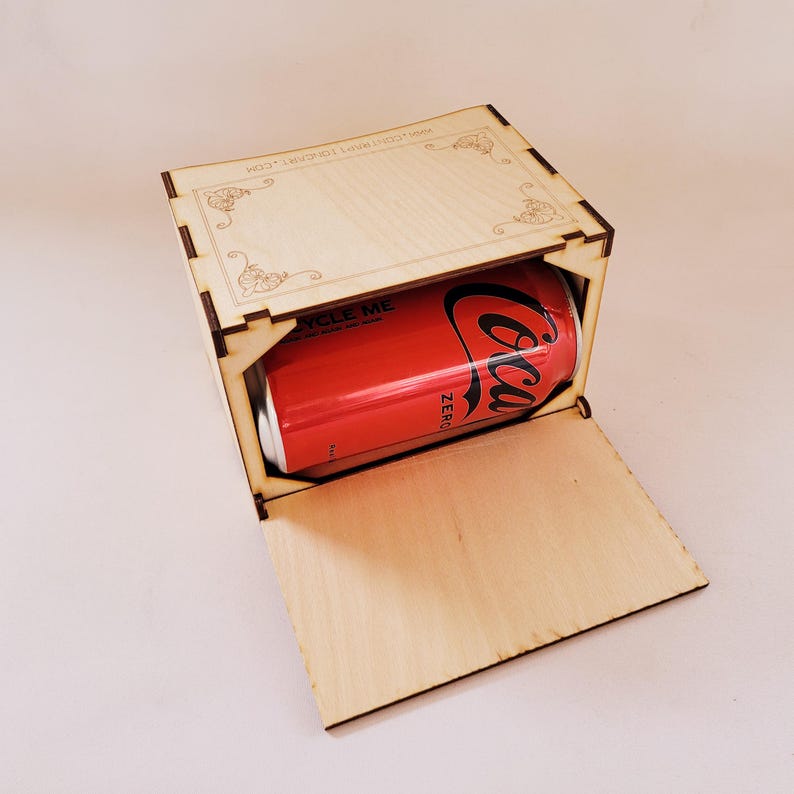 Coke Can Magic Trick Box: Self-working Illusion, DIY or Assembled - Etsy