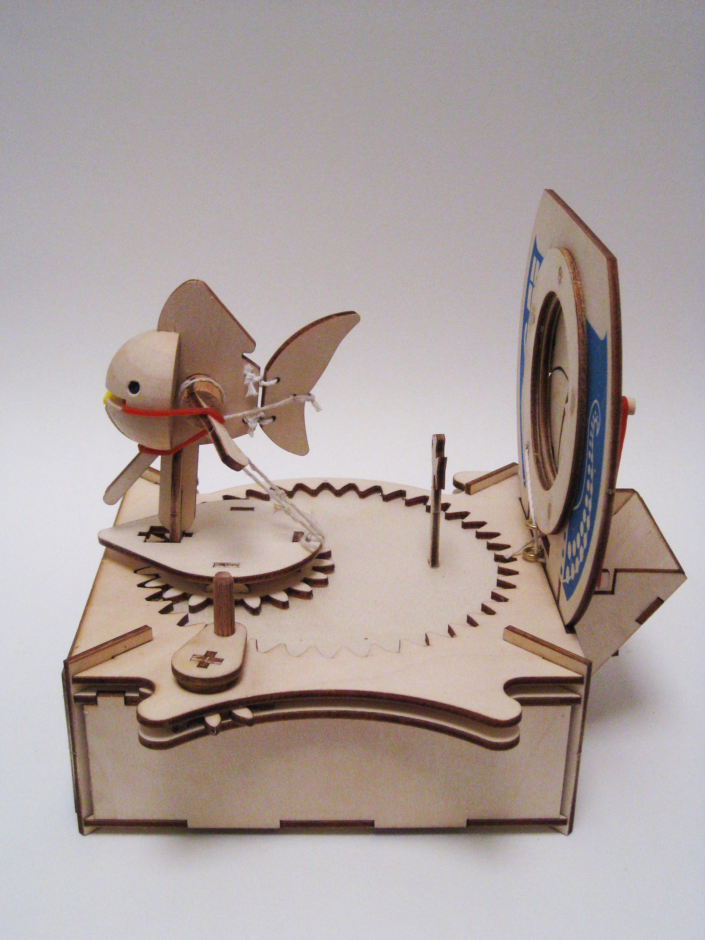 Goldfish Automata Kit - Wooden Mechanical Fish - Etsy