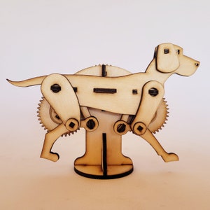 Dog and Cat Running Automata Laser Cutting Plans Svg Dxf - Etsy