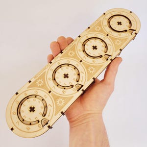 Mechanical Calculator Laser Cut Files SVG, DXF, Math Toy, Wooden ...