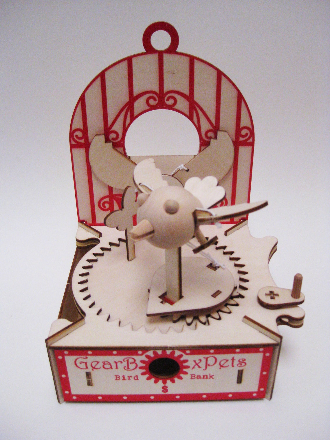 Automata Kit Bird Money Bank Gear Box Pets - Etsy
