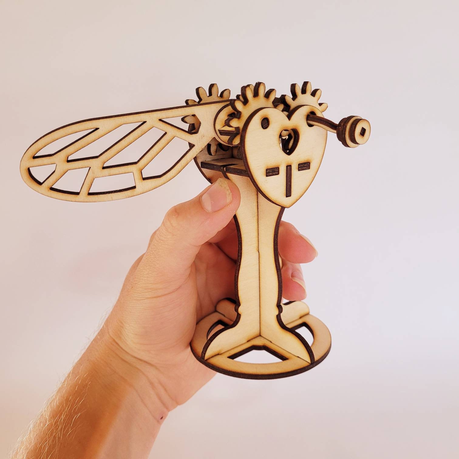 Fluttering Heart Automaton SVG DXF PDF Laser Cutter Files - Etsy