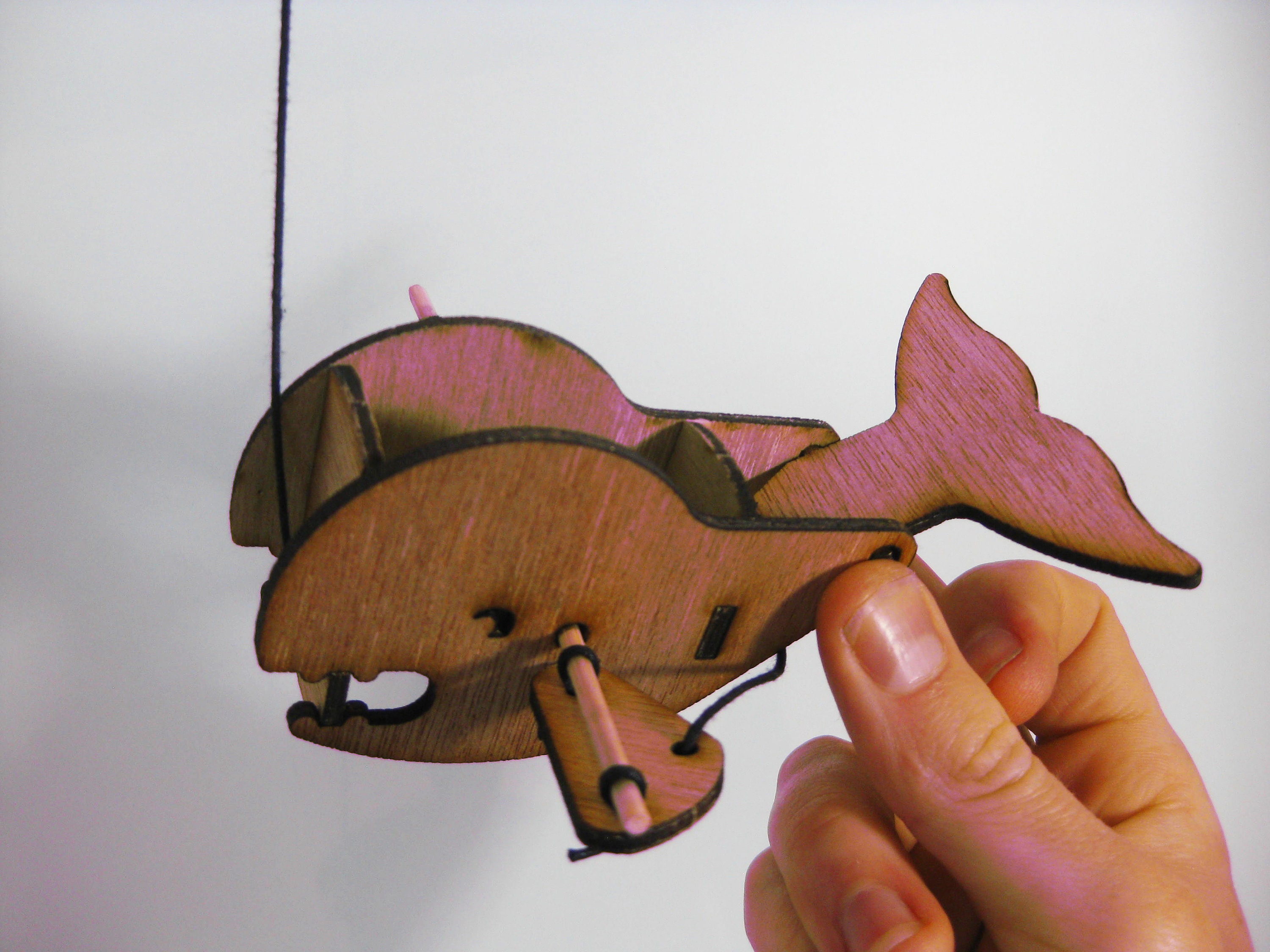 Whale-pulley Pet-automata-mechanical-toy-kit - Etsy
