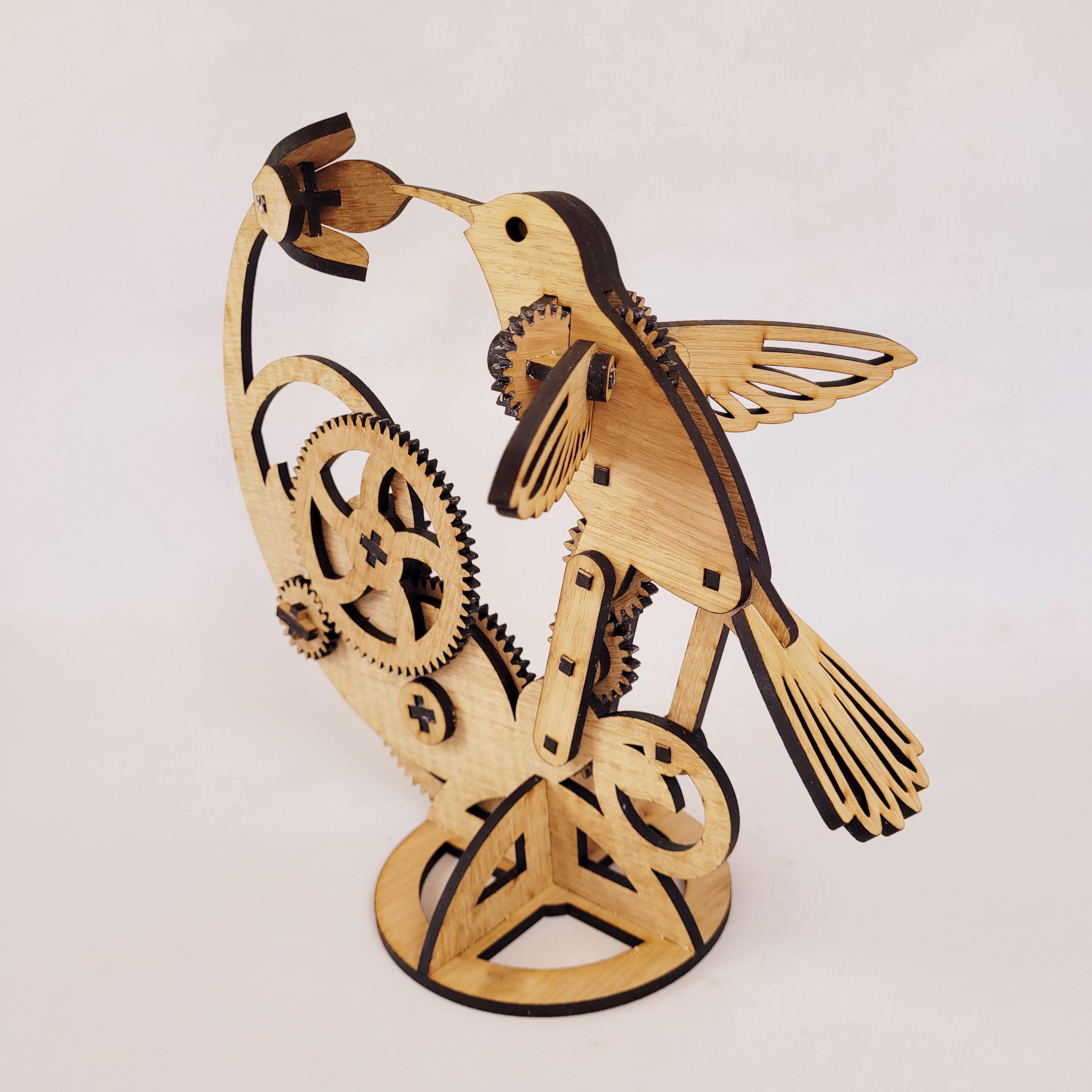 Hummingbird and Flower Automaton Kit Deluxe Version - Etsy