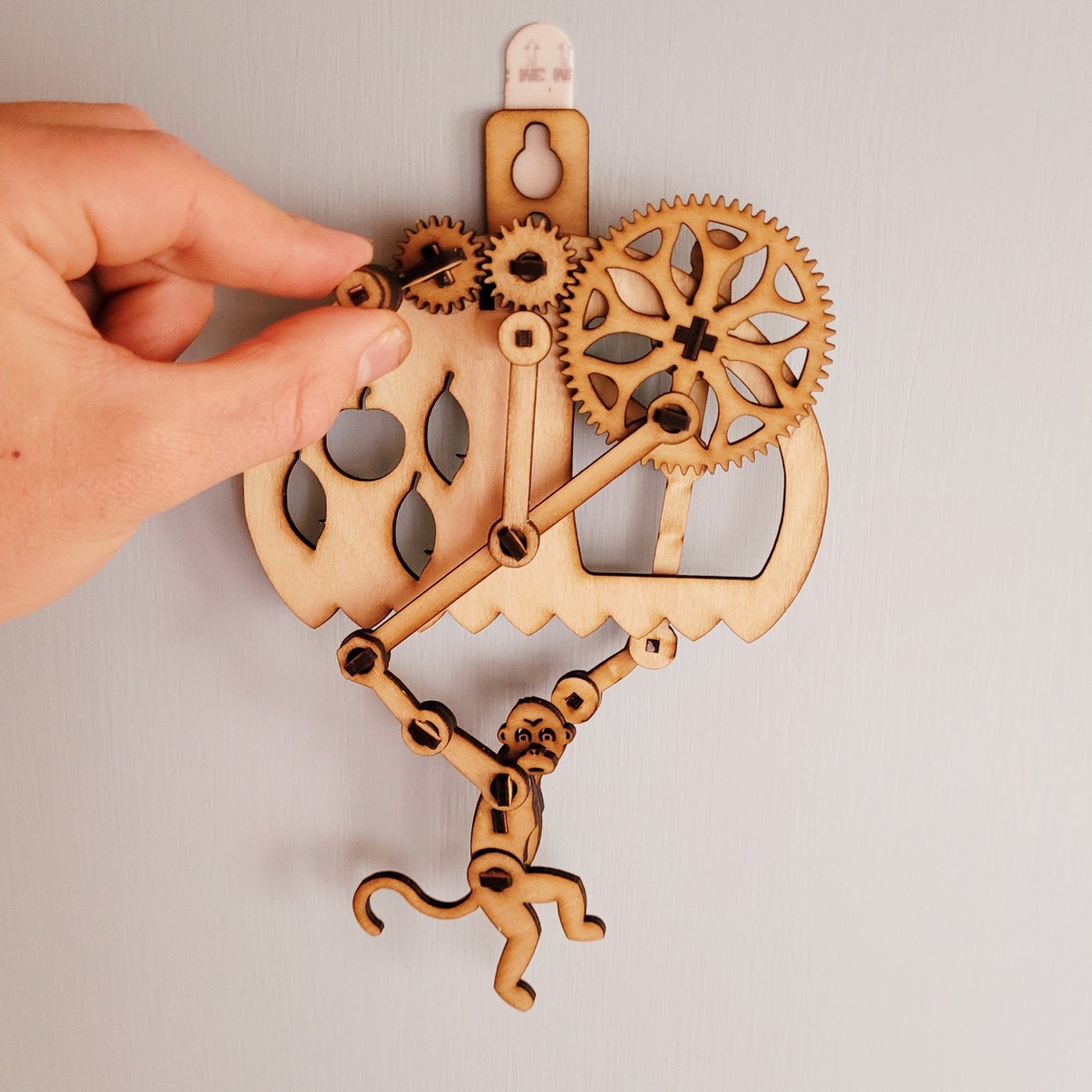 Swinging Monkey Automata Laser Cutting Plans Svg Dxf - Etsy