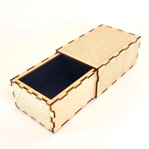 Magic Drawer Box, Lasercut Files SVG DXF PDF, Wooden Production Box ...