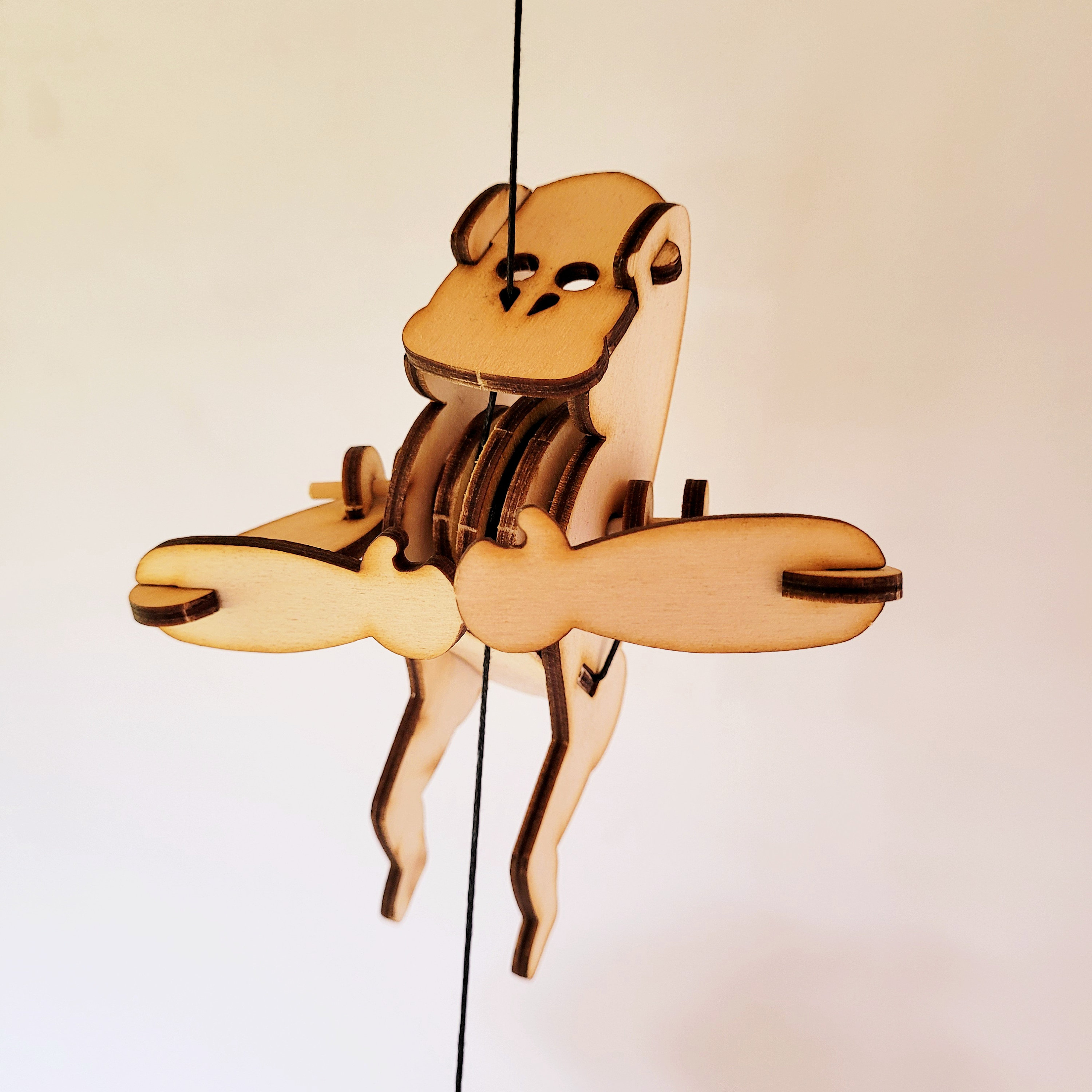 Gorilla Pulley Pet Automata Plans SVG Dxf-laser Cut Mechanical - Etsy