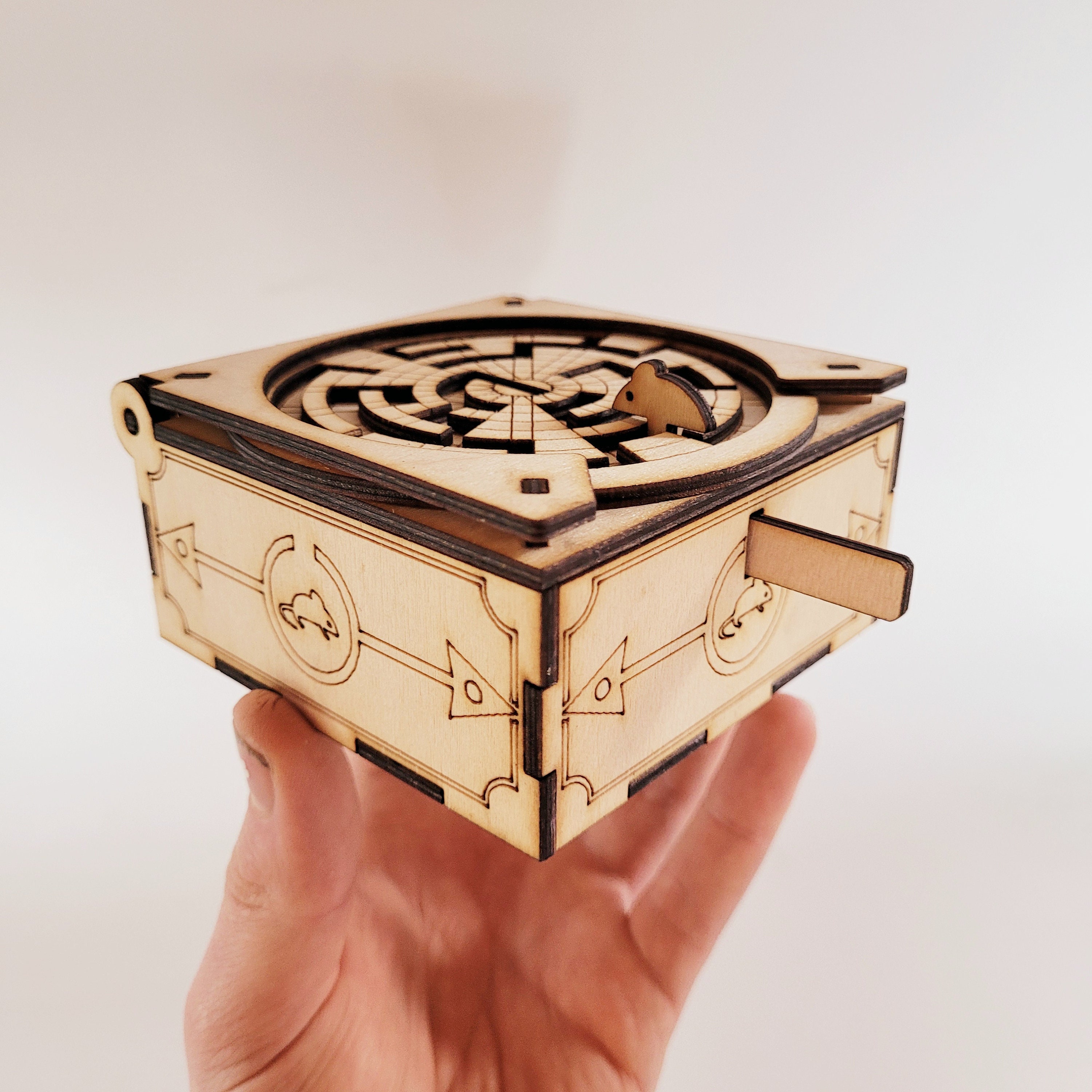 Mouse Maze Puzzle Box - Etsy