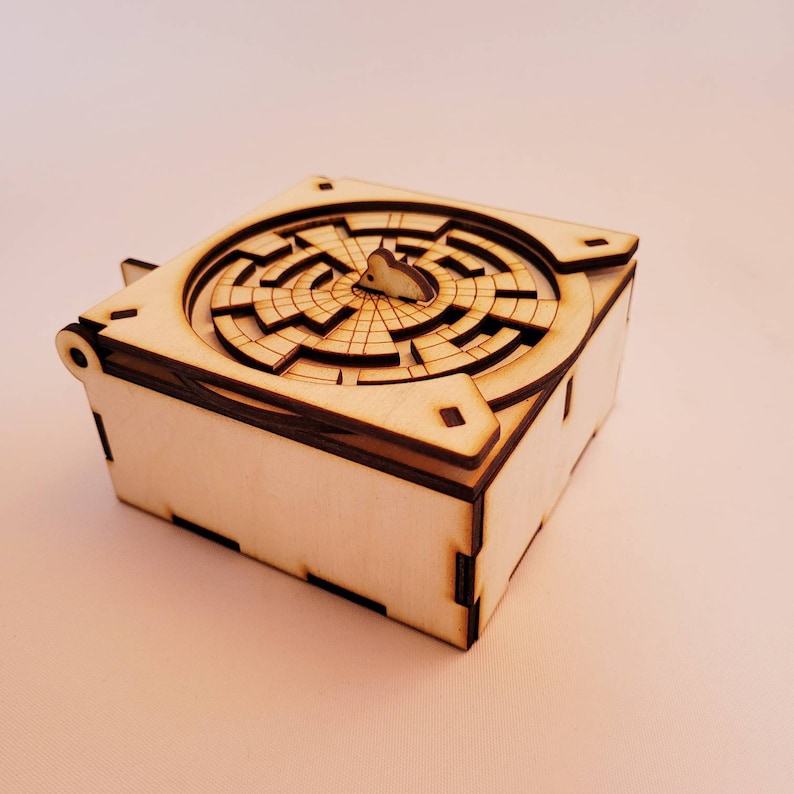 Mouse Maze Puzzle Box - Etsy