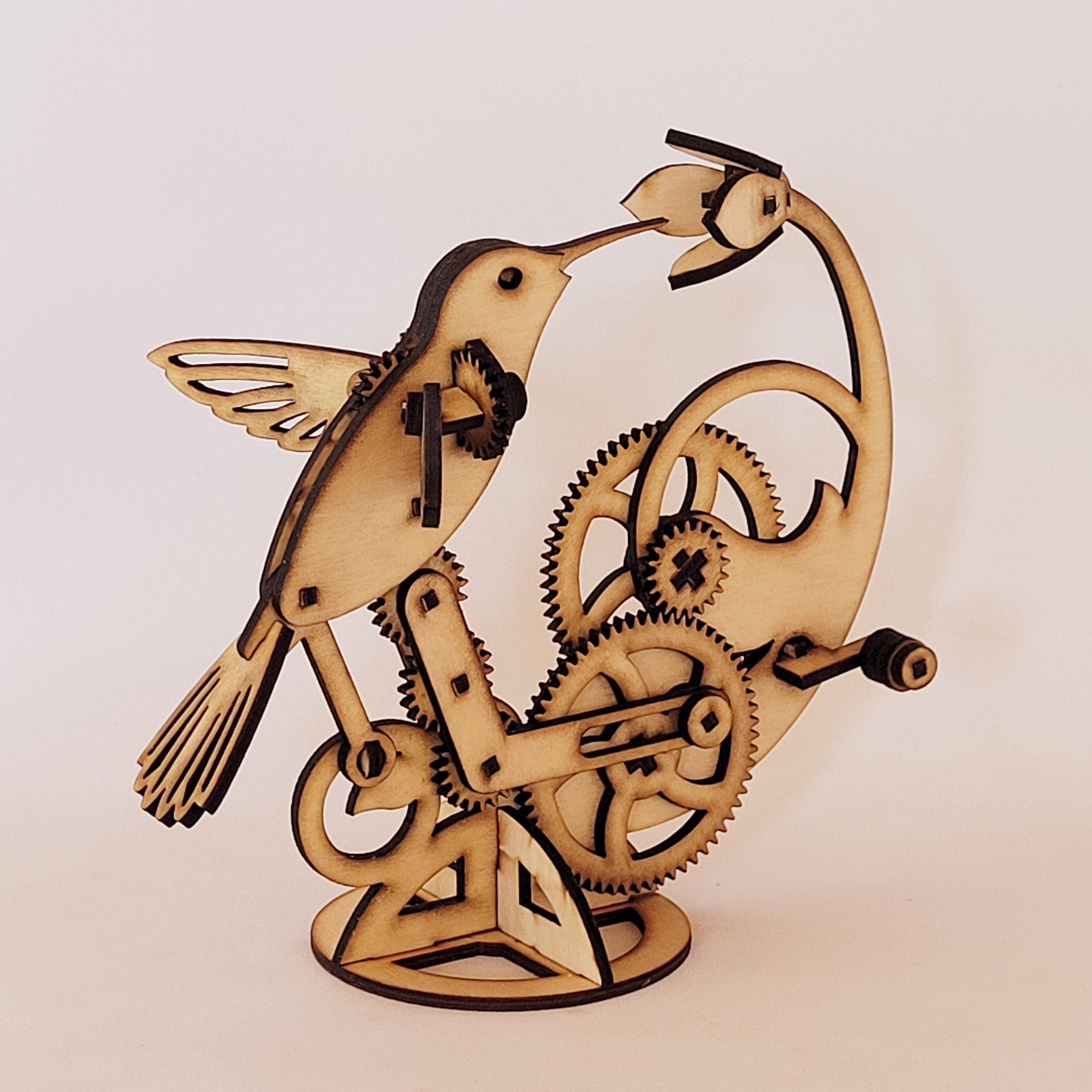 Hummingbird and Flower Automaton Kit - Etsy Australia