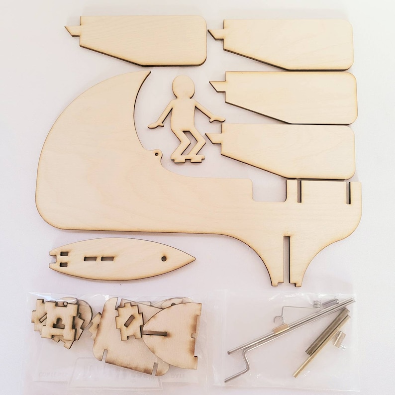 Surfer Whirligig Kit - Etsy