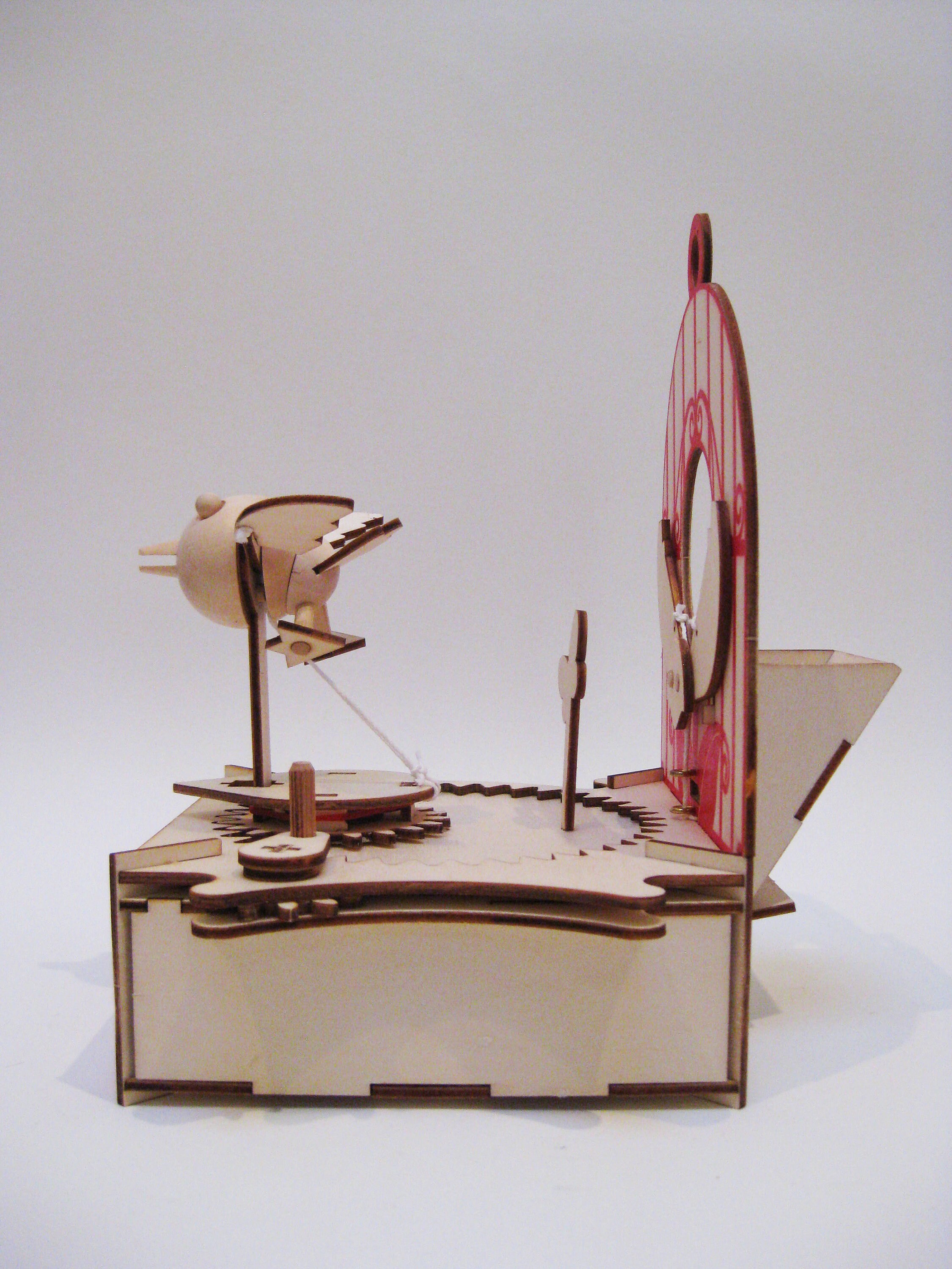 Automata kit Bird Money Bank Gear Box Pets - Etsy 日本