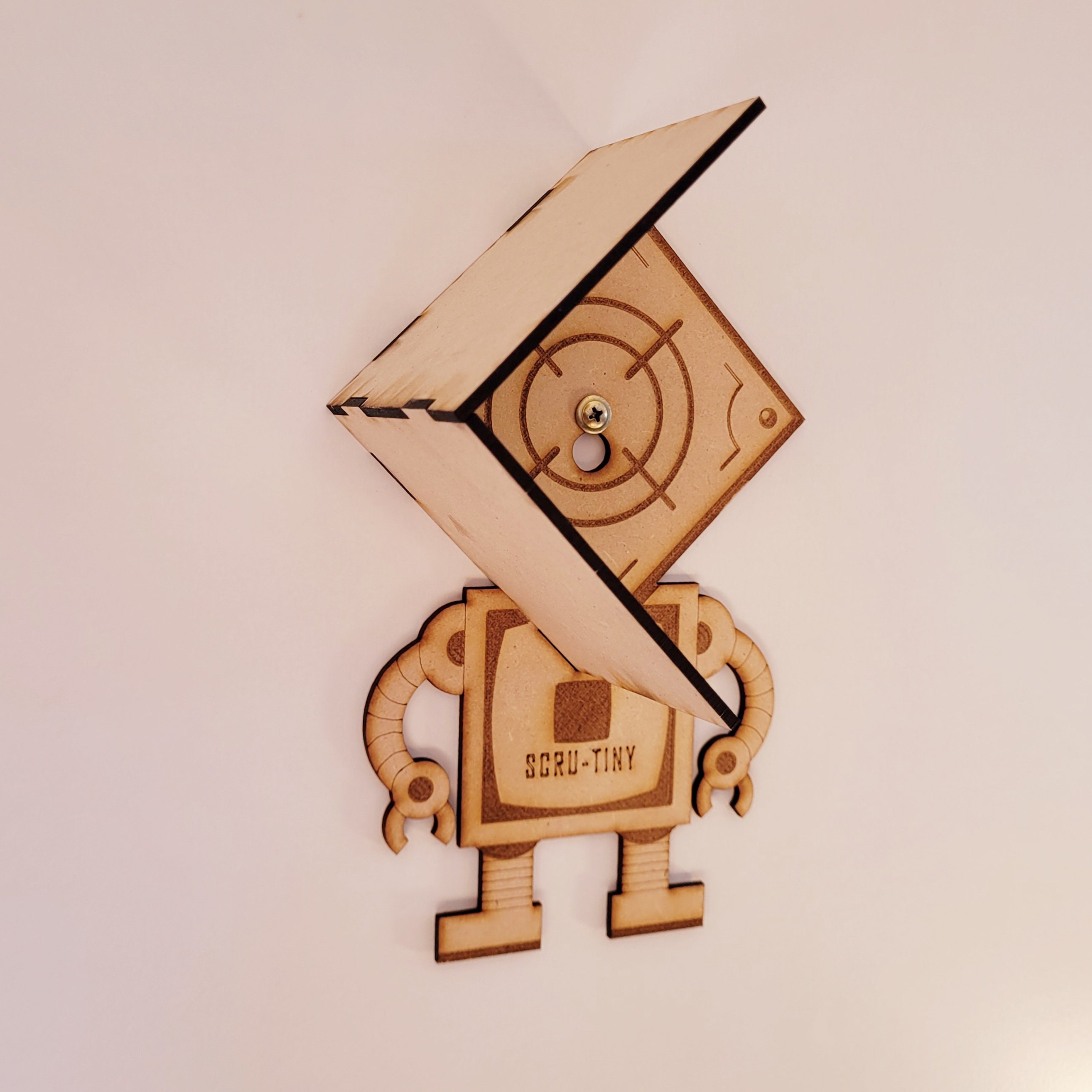 Moving Head Illusion Robot Laser Cut Files Svg Dxf Pdf - Etsy
