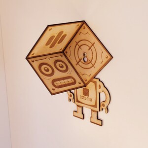 Moving Head Illusion Robot Laser Cut Files Svg Dxf Pdf - Etsy