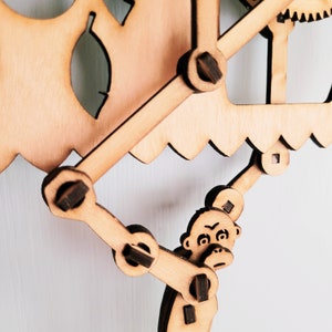 DIY Swinging Monkey Automata Kit - Fun Craft project for Kids and ...