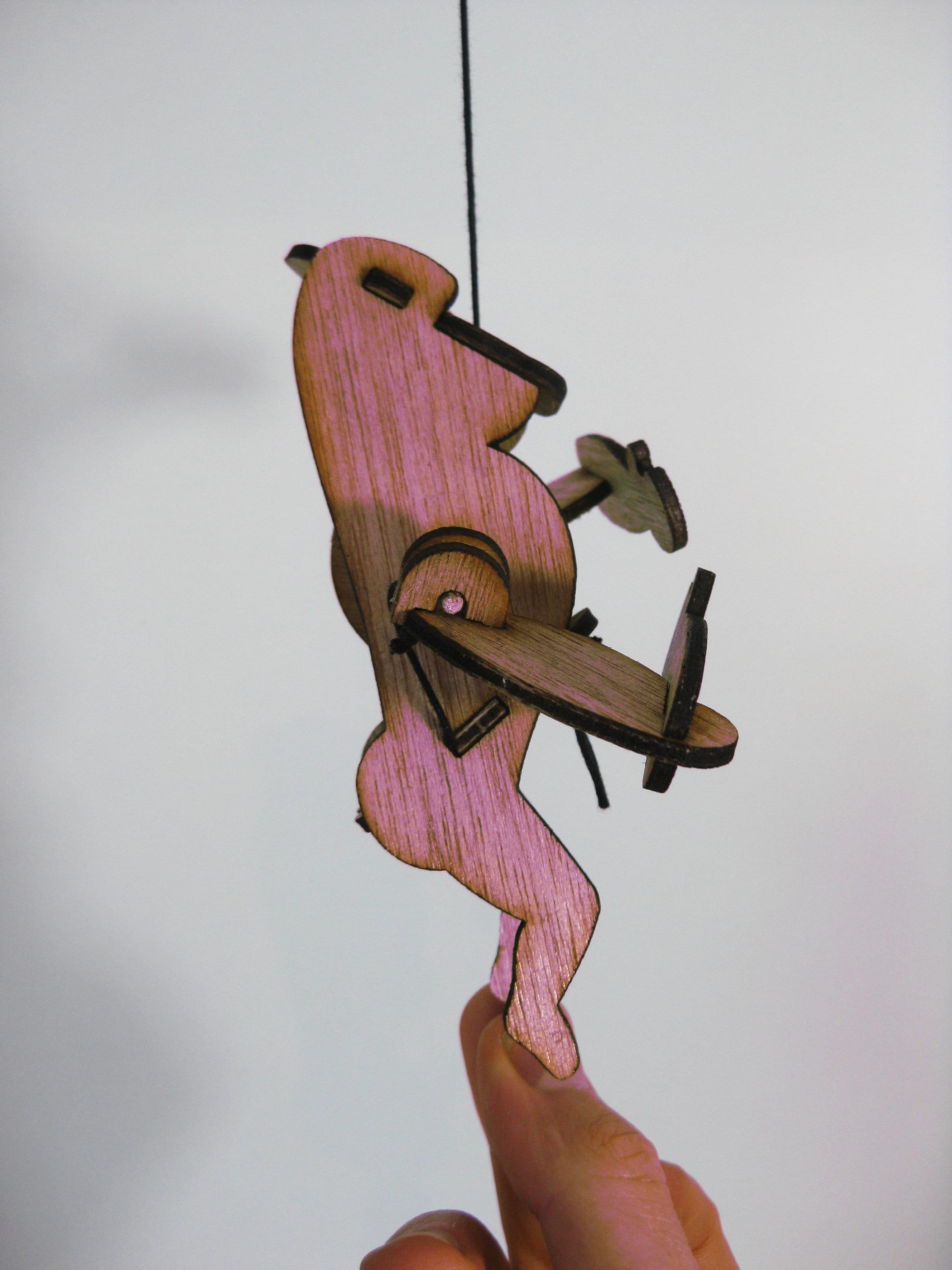 Gorilla-pulley Pet-mechanism-automata-mechanical-toy | Etsy