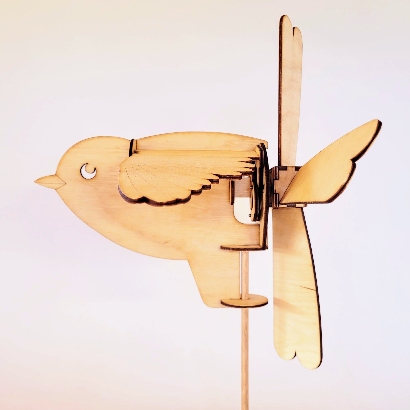 Bird Whirligig Plans DXF SVG Laser Cut or Scroll Saw (Instant Download ...