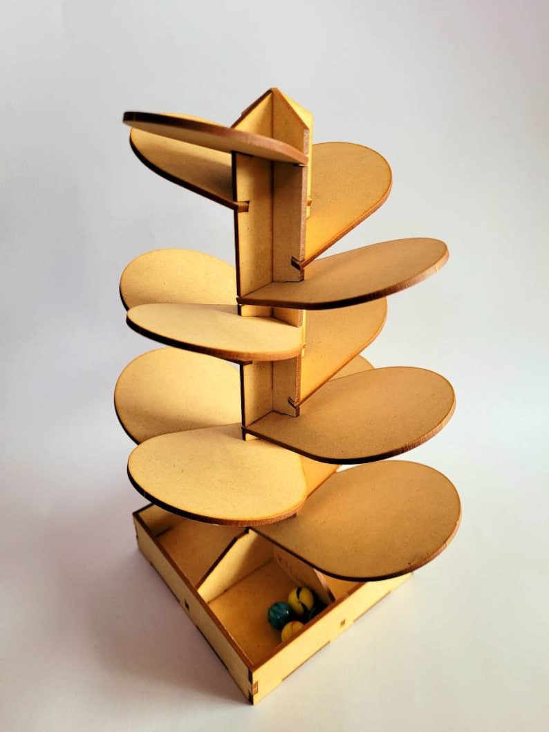 Musical Marble Tree Laser Cut Kit - Etsy