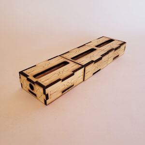 Magic Pencil Box Laser Cutter Plans SVG DXF PDF - Etsy