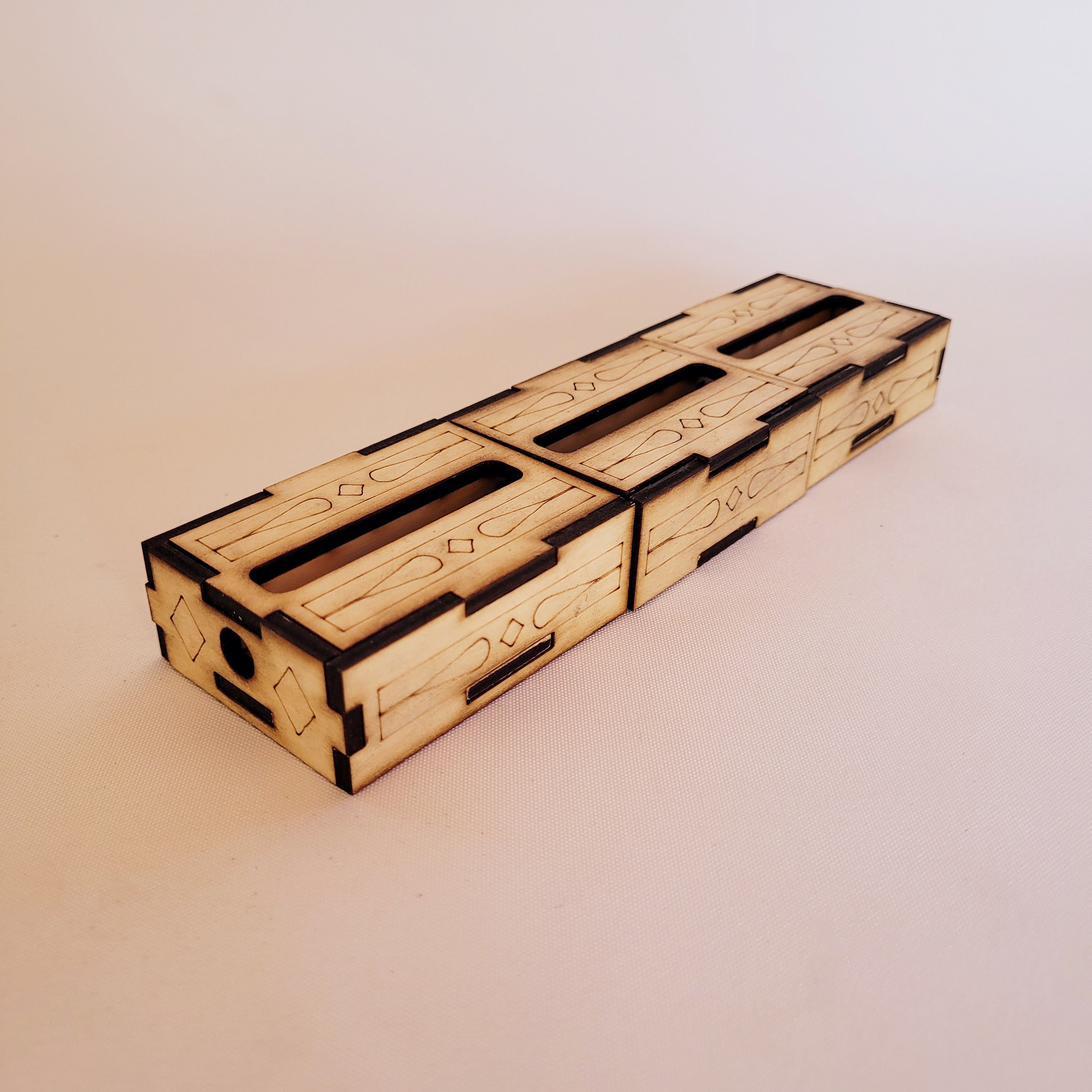 Magic Trick Pencil Box Kit: Wooden 3D Puzzle, STEM Toy - Etsy