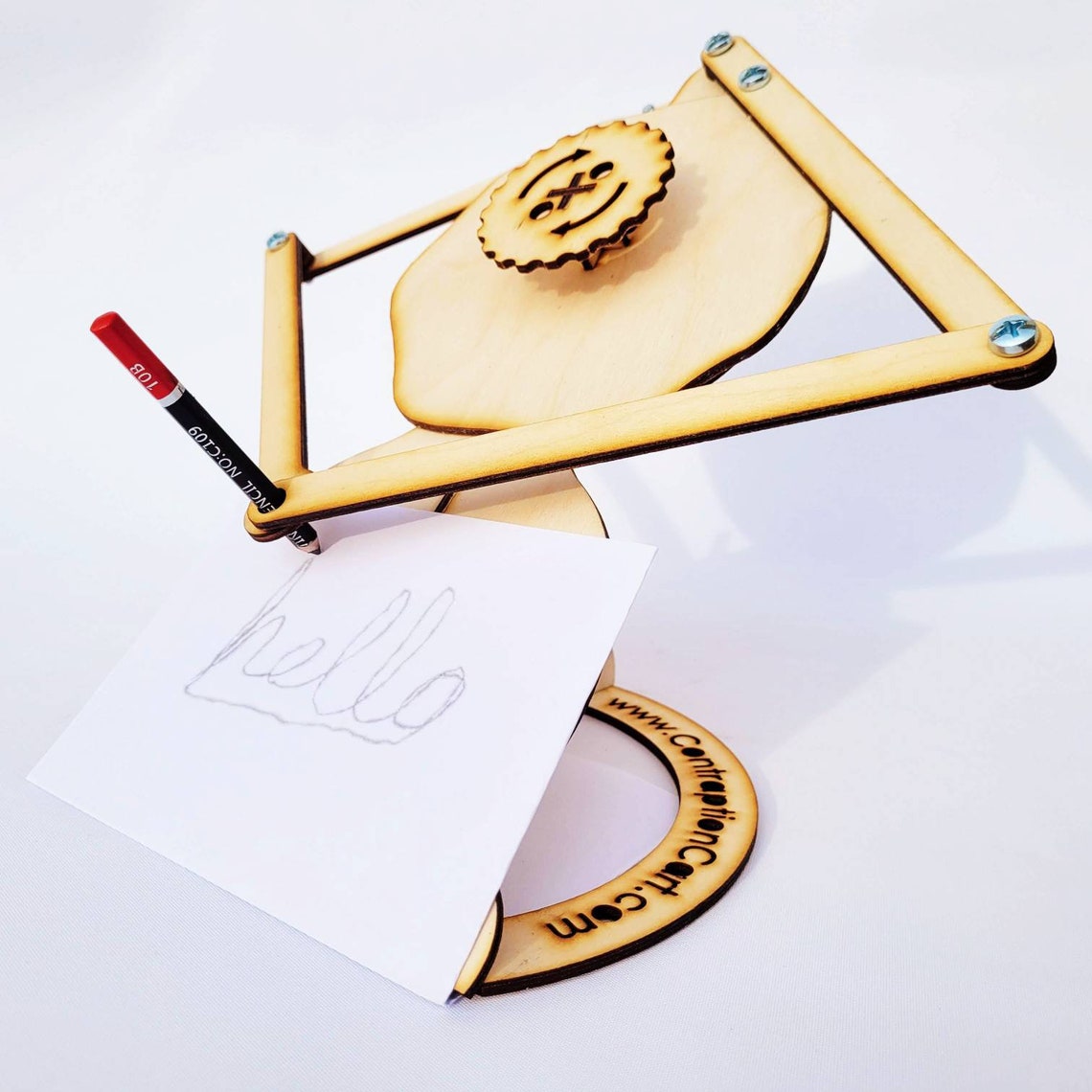 Writing Automaton Plans Scroll Saw/laser Cutter Lanky - Etsy