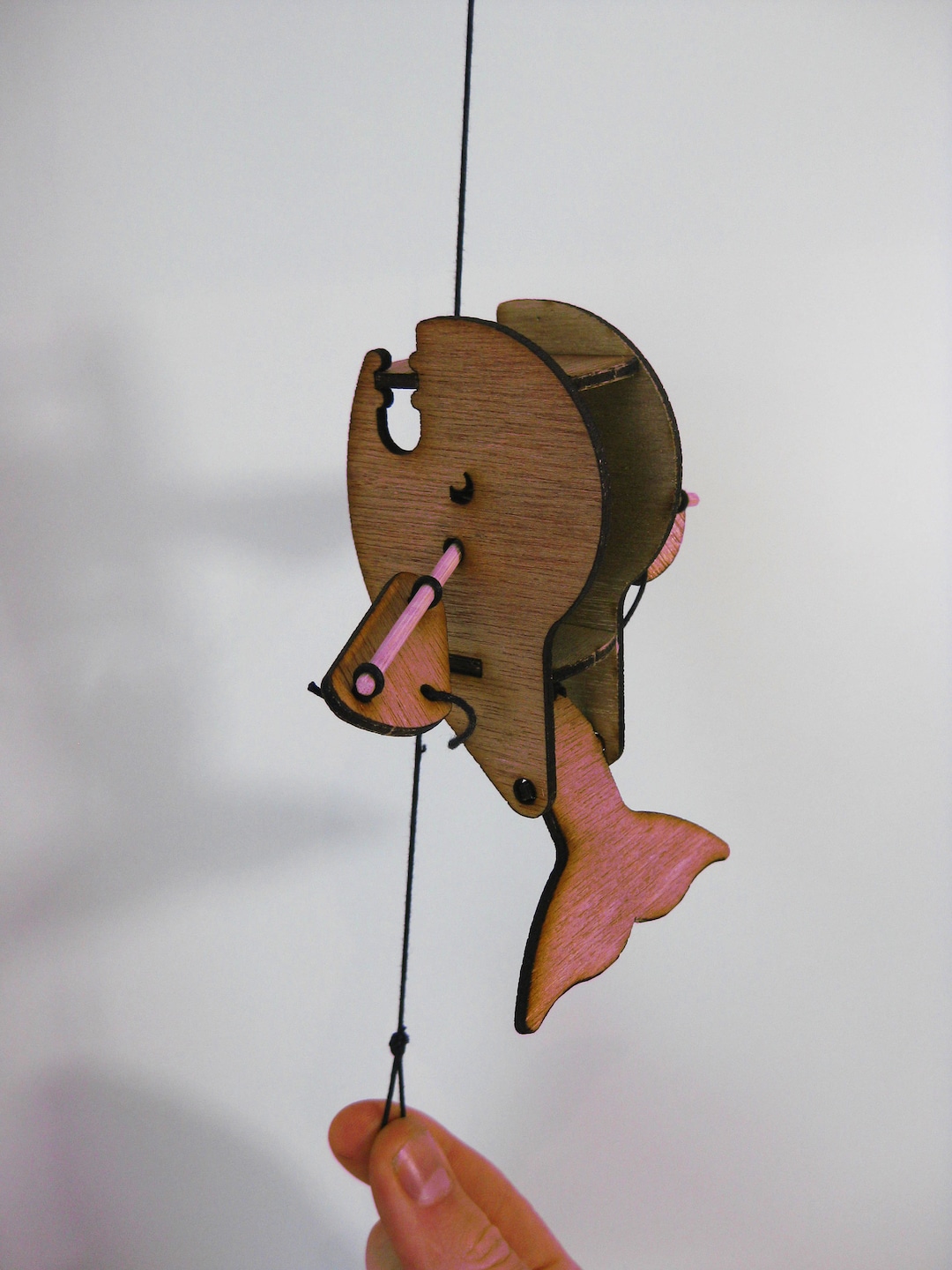 Whale-pulley Pet-automata-mechanical-toy-kit - Etsy