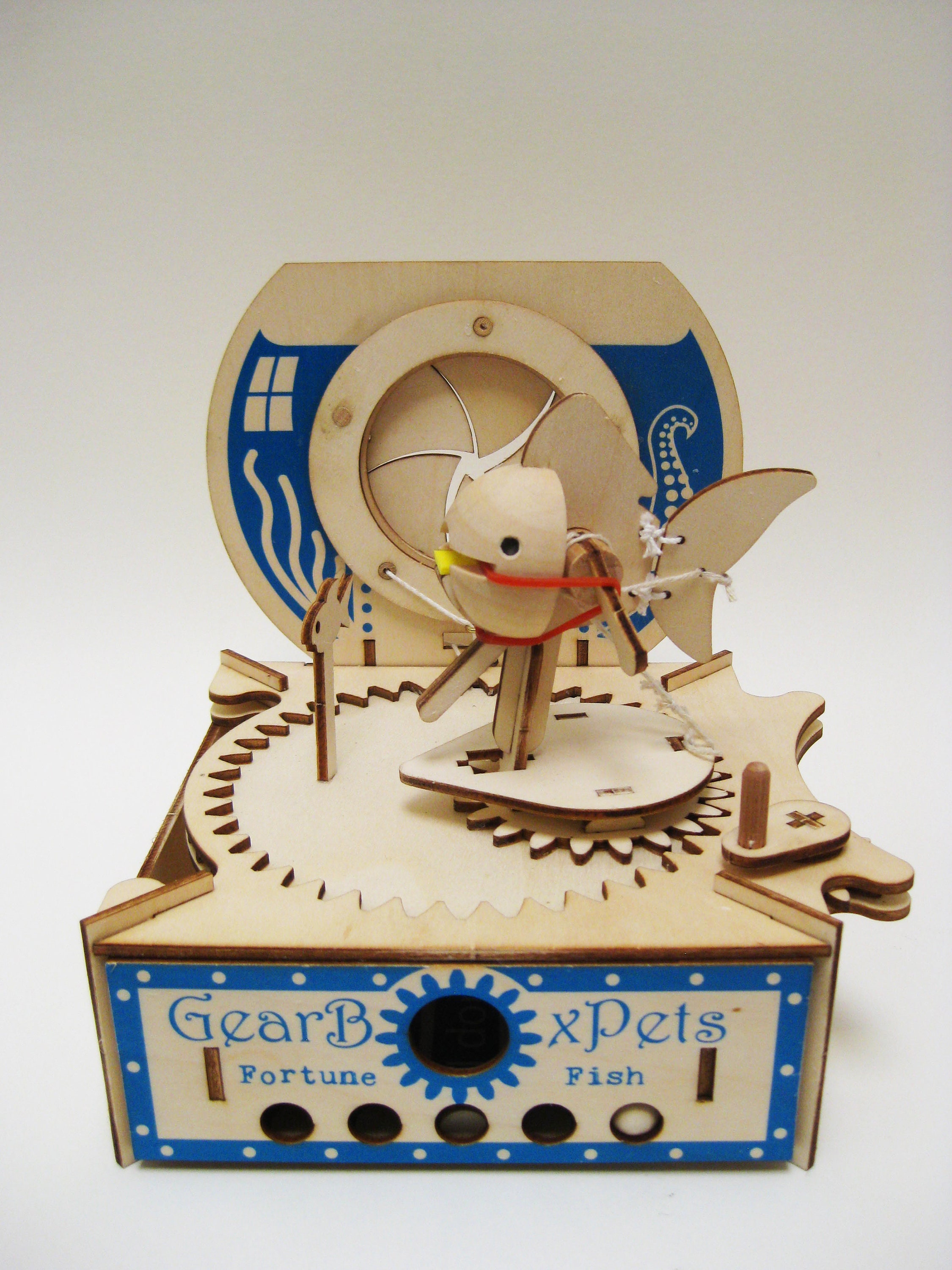 Goldfish Automata Kit - Wooden Mechanical Fish - Etsy