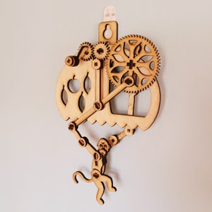 DIY Swinging Monkey Automata Kit - Fun Craft project for Kids and ...