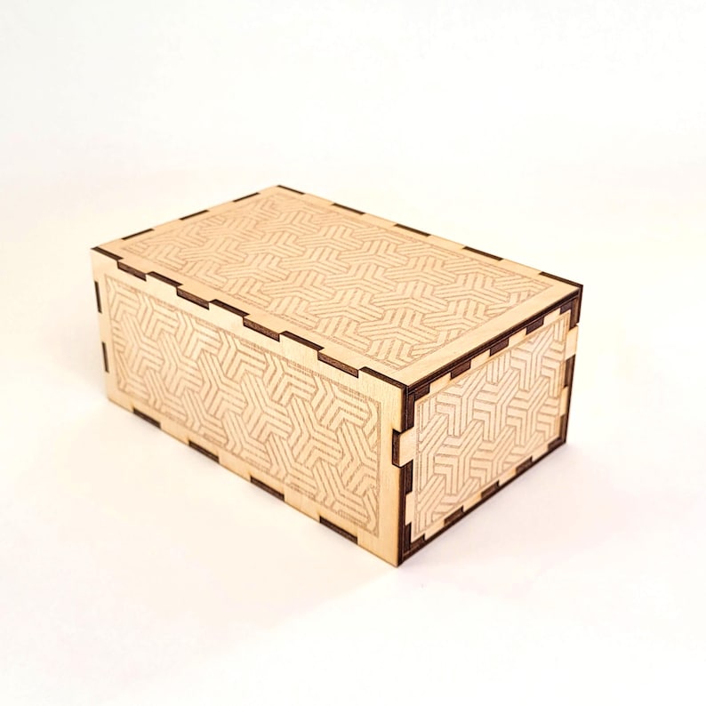 Magic Drawer Box, Lasercut Files SVG DXF PDF, Wooden Production Box ...