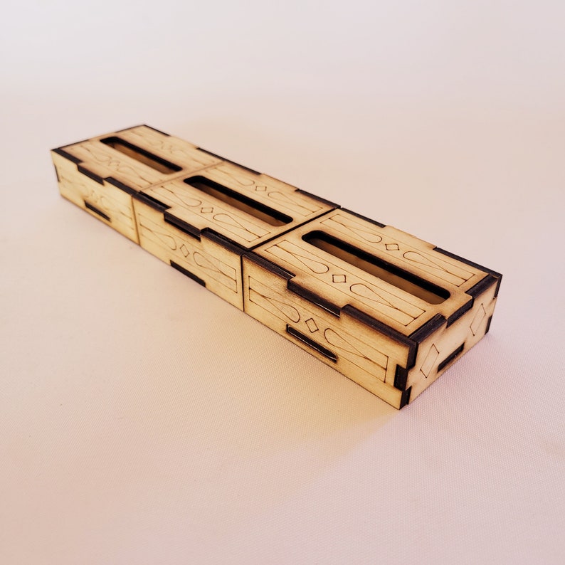 Magic Trick Pencil Box Kit: Wooden 3D Puzzle, STEM Toy - Etsy