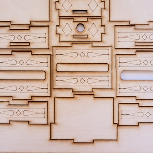 Magic Pencil Box Laser Cutter Plans SVG DXF PDF - Etsy