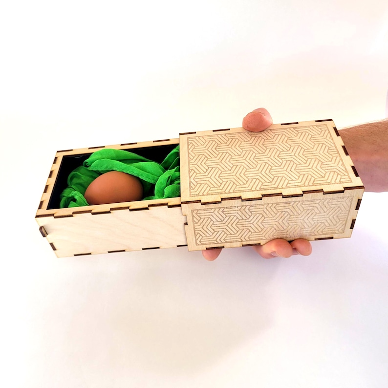 Magic Drawer Box, Lasercut Files SVG DXF PDF, Wooden Production Box ...