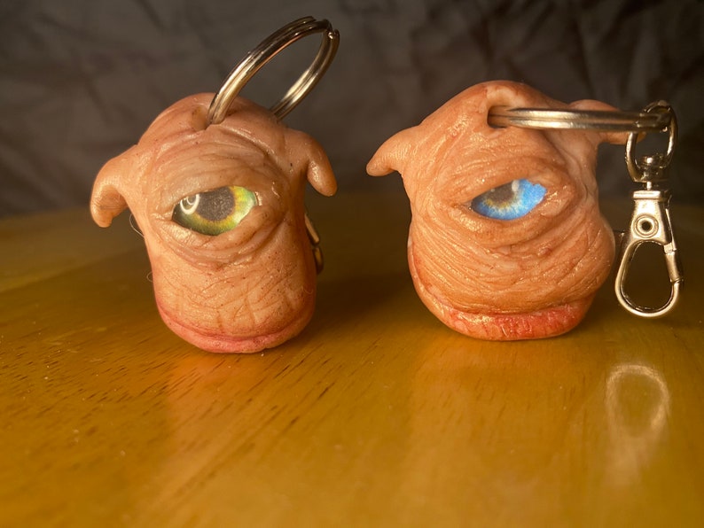 Happy Little Alien Keychain With Bodacious Alien Butts Weird - Etsy