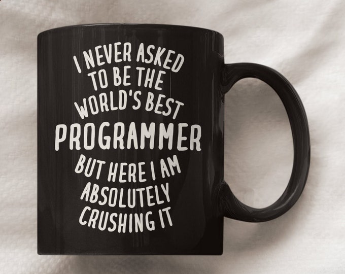 Programmer Gift, Programmer Mug, Best Programmer, Developer Gift ...