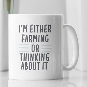 Funny Farming Mug Funny Farmer Mug Farmer Mug Funny Mug for - Etsy