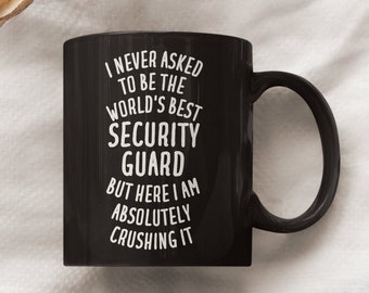 Worlds Greatest Security Guard Mug - Etsy
