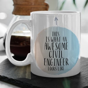 Civil Engineer Mug, Civil Engineer Gifts, Civil Engineer Coffee Mug ...