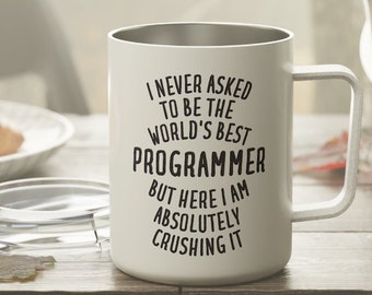 Programmer Gift, Programmer Mug, Best Programmer, Developer Gift ...