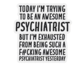 Psychiatry Sticker - Etsy