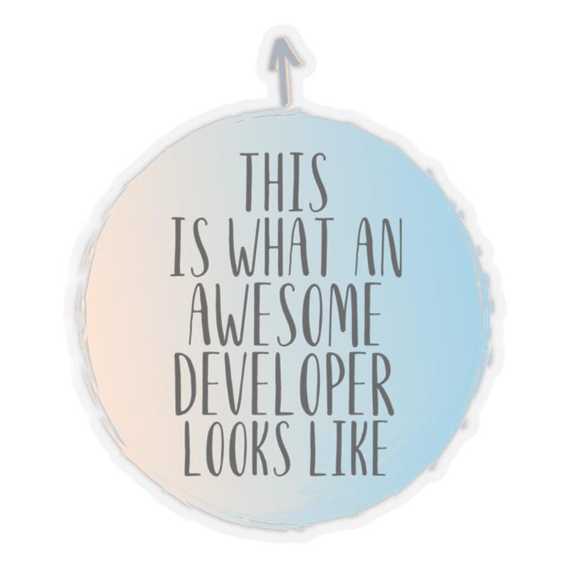 Developer Stickers - Etsy