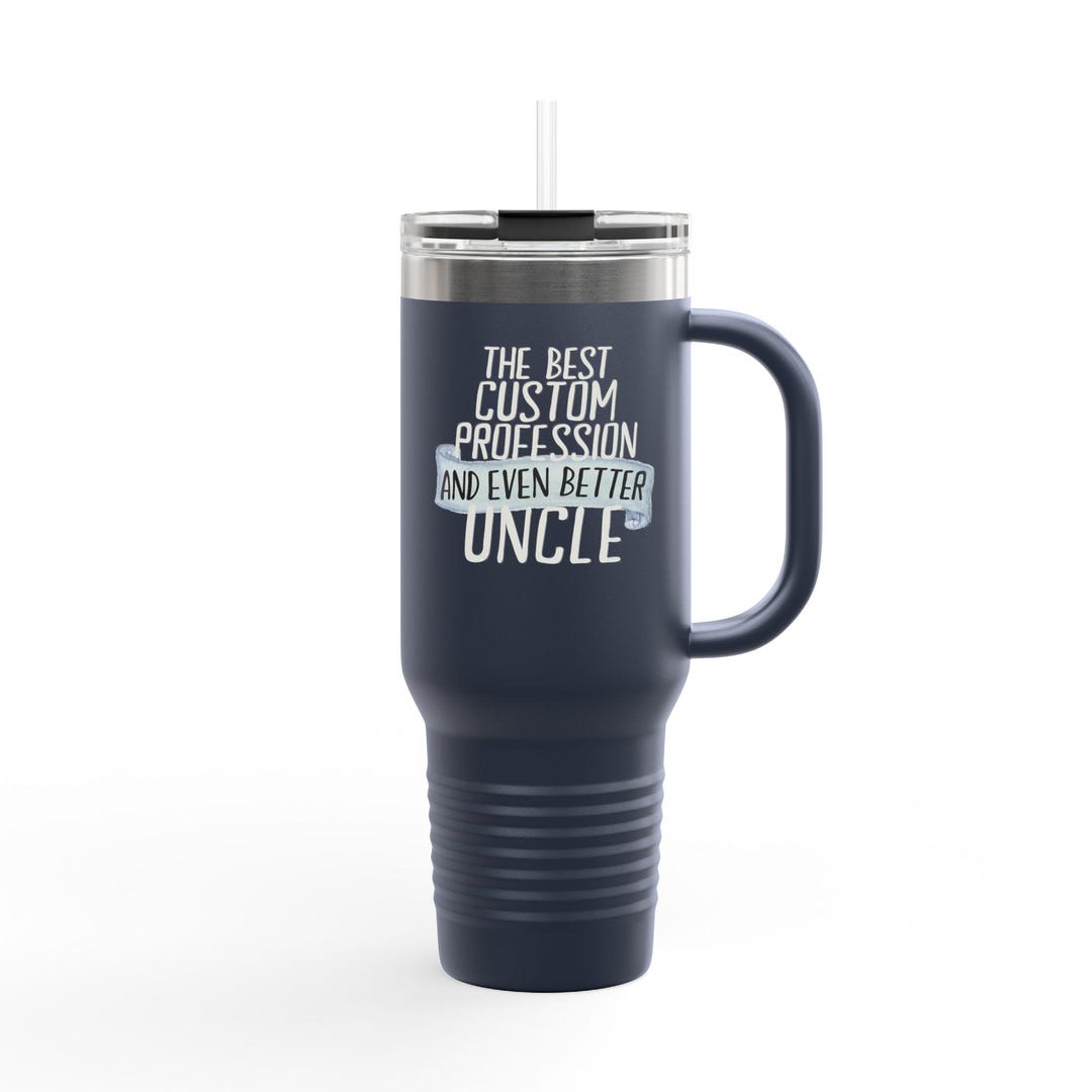 Custom Uncle Travel Mug, Uncle Custom Gift, Uncle Personalized Gift ...