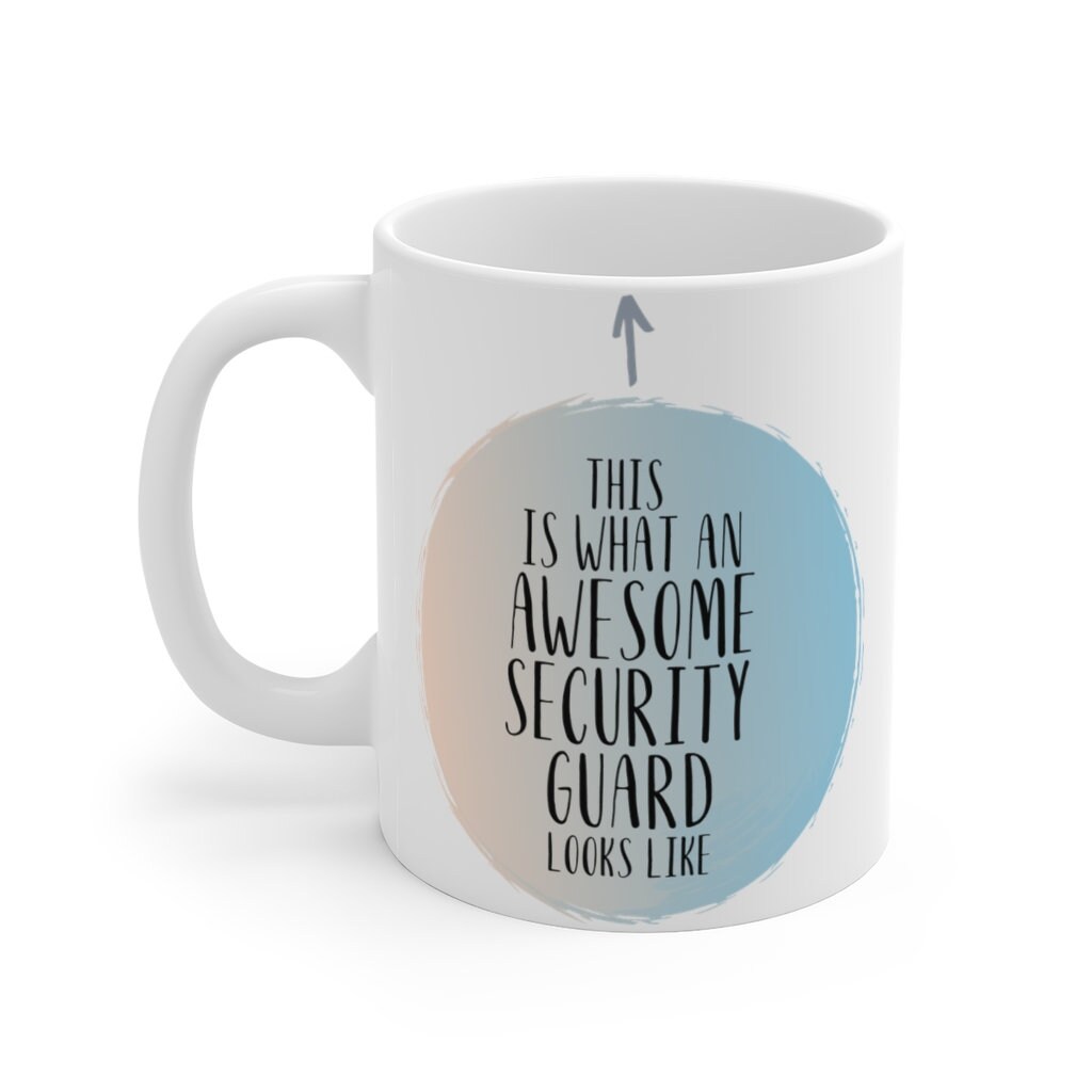 Security Guard Mug Security Guard Gift Gift for Security - Etsy