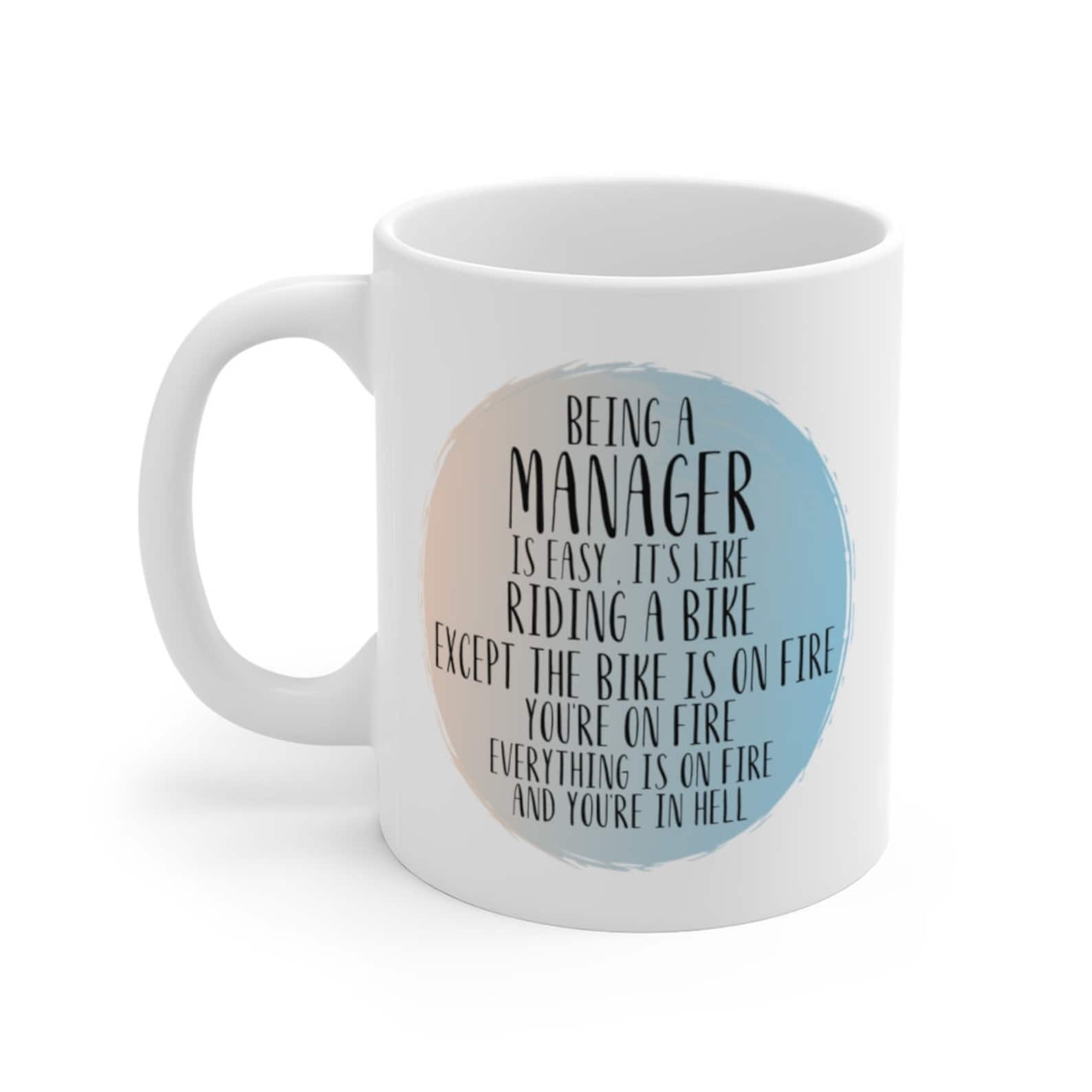Manager Mug, Manager Gift, Manager Gifts, Boss Mug, Gift for Manager ...