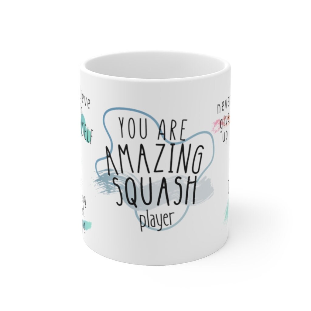 Squash Player Mug Squash Squash Player Mug Mug for Squash | Etsy