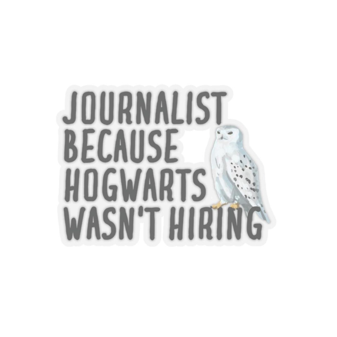 Journalist Sticker, Gift for Journalist, Sticker for Journalist ...