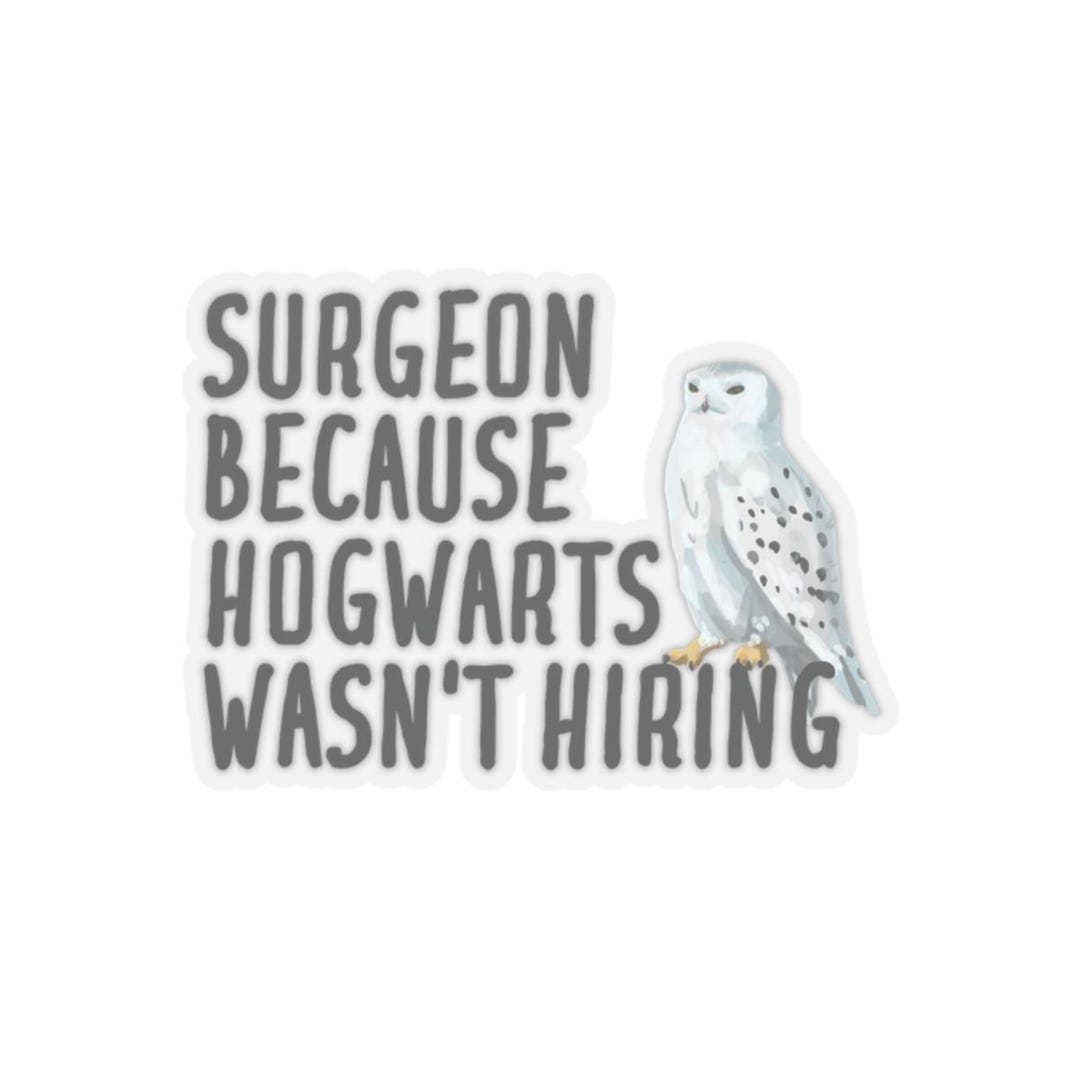 Surgeon Sticker, Funny Surgeon Gift, Sticker for Surgeon, Surgeon Gift ...