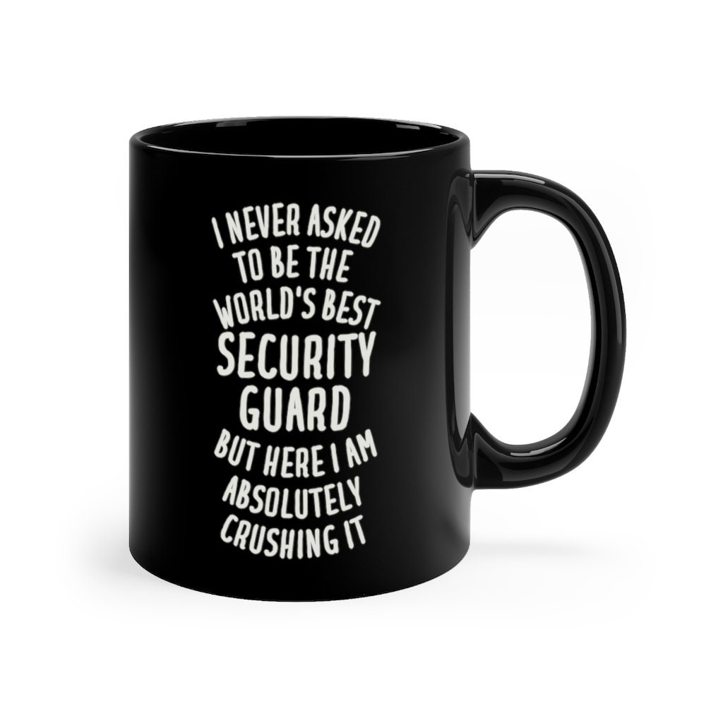 Security Guard Mug, Security Guard Gift, Security Guard, Security Guard ...