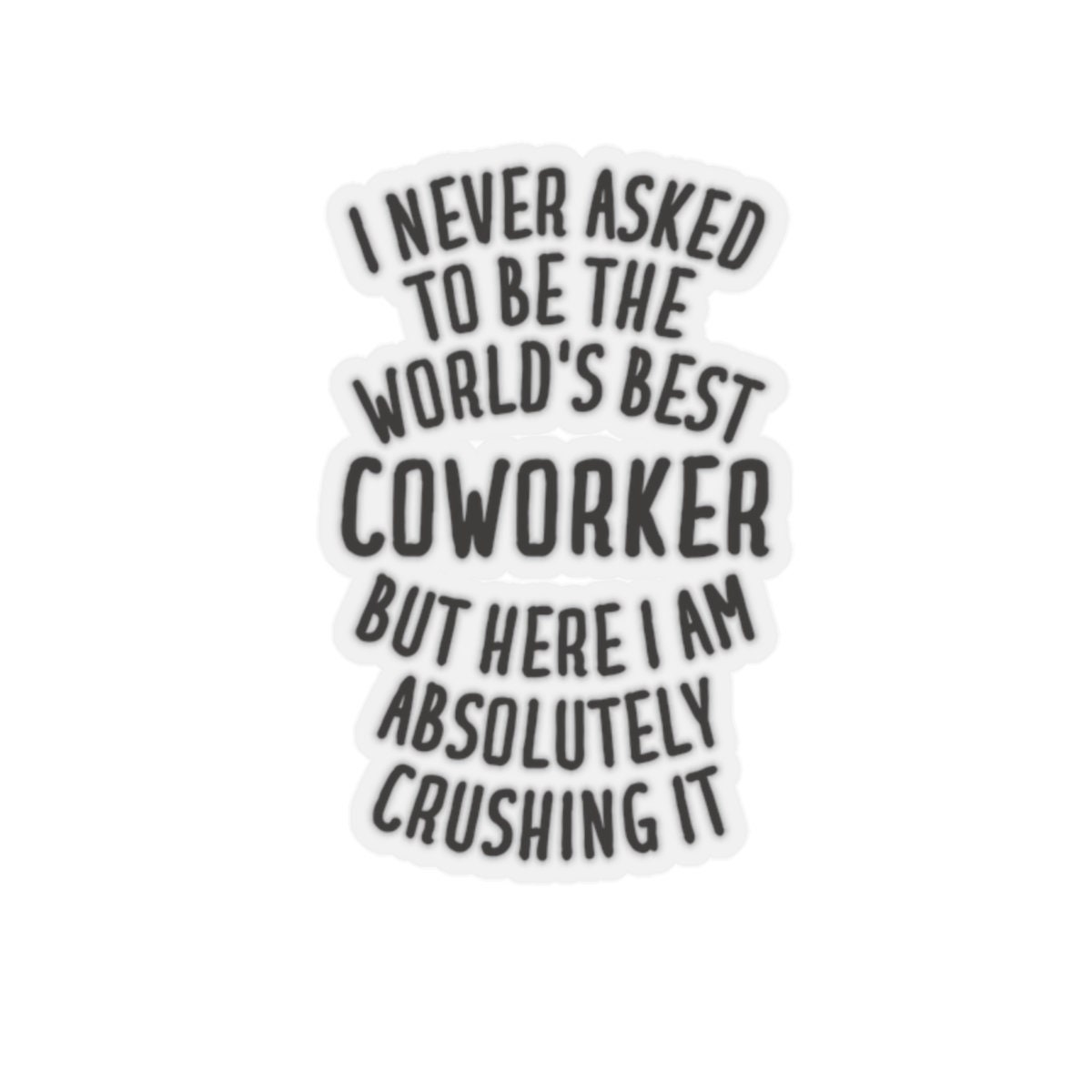Coworker Sticker, Best Friend Coworker Gift, Sticker for Coworker ...