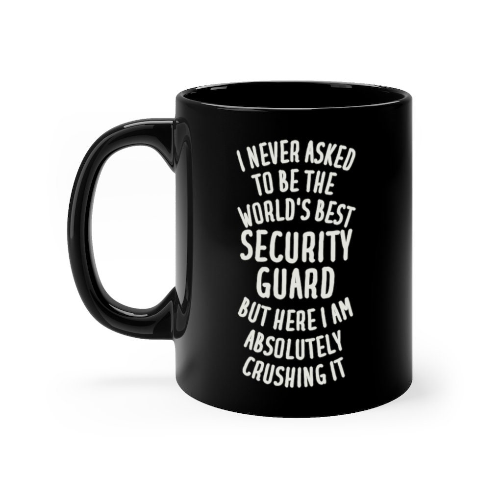 Security Guard Mug Security Guard Gift Security Guard - Etsy